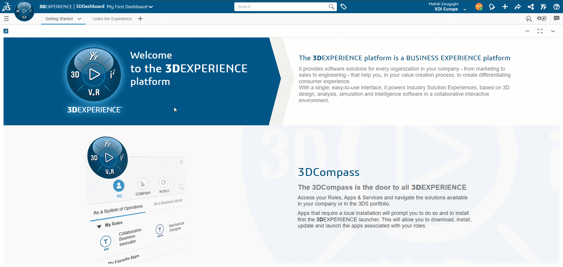 3. Creating and Customizing Your 3DEXPERIENCE Dashboard
